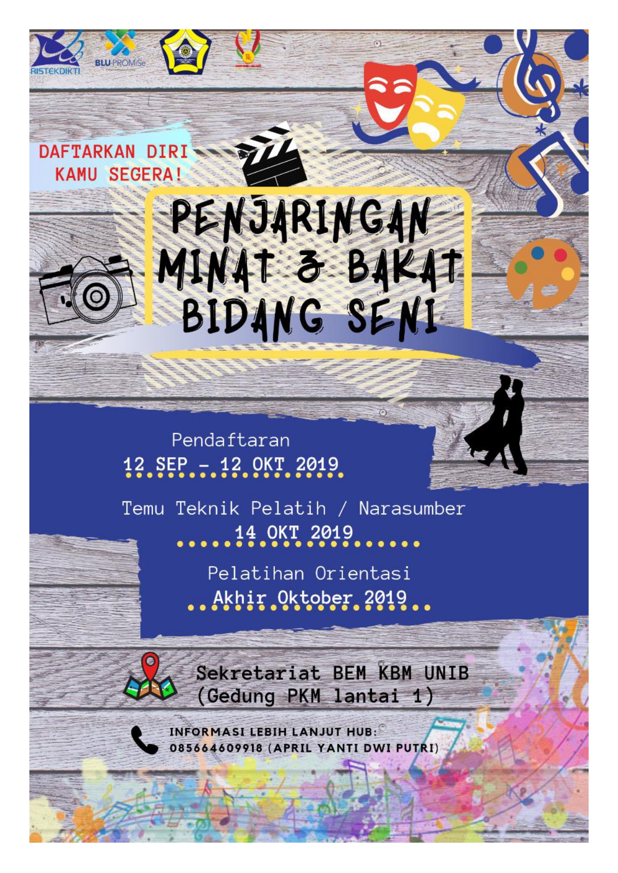 Penjaringan Minat dan Bakat Bidang Olahraga dan Seni | UNIVERSITAS BENGKULU