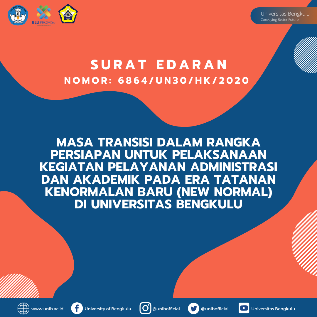 Surat Edaran Rektor Tentang Masa Transisi dalam Rangka Persiapan untuk ...