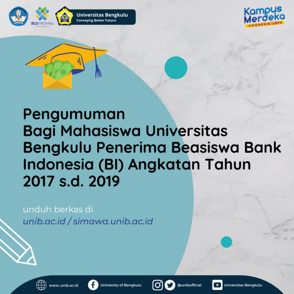 Pengumuman Bagi Mahasiswa Universitas Bengkulu Penerima Beasiswa Bank ... Pengumuman Bagi Mahasiswa Universitas Bengkulu Penerima Beasiswa Bank ...