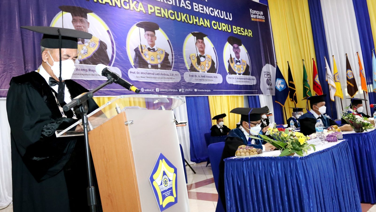 UNIB Tambah 4 Guru Besar Bidang Pendidikan dan Pertanian | UNIVERSITAS ...