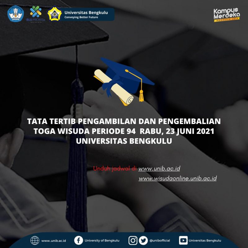 Tata Tertib Pengambilan dan Pengembalian Toga Wisuda Periode 94 ...