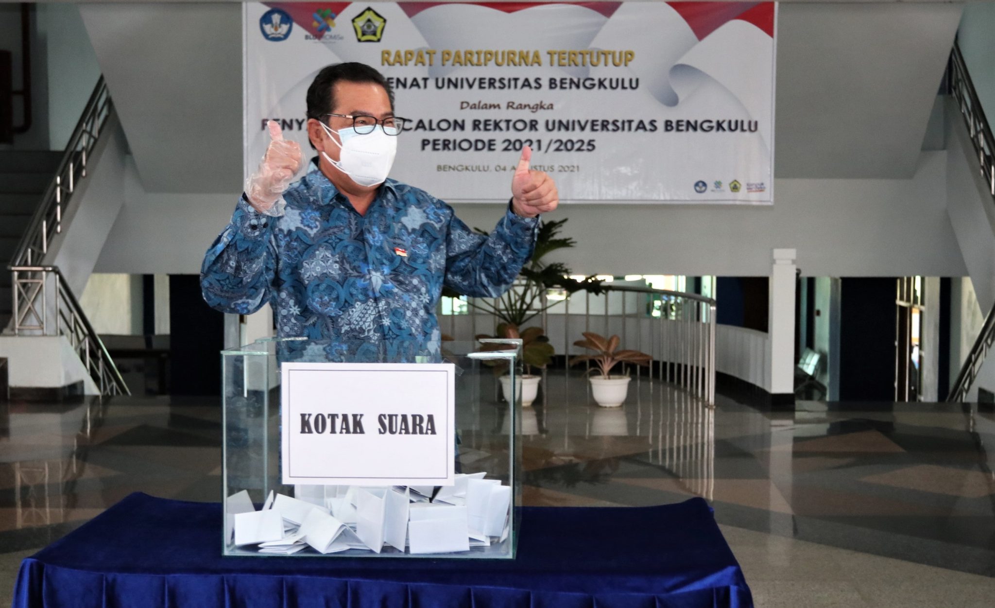 Senat UNIB Tetapkan 3 Calon Rektor 2021-2025 | UNIVERSITAS BENGKULU