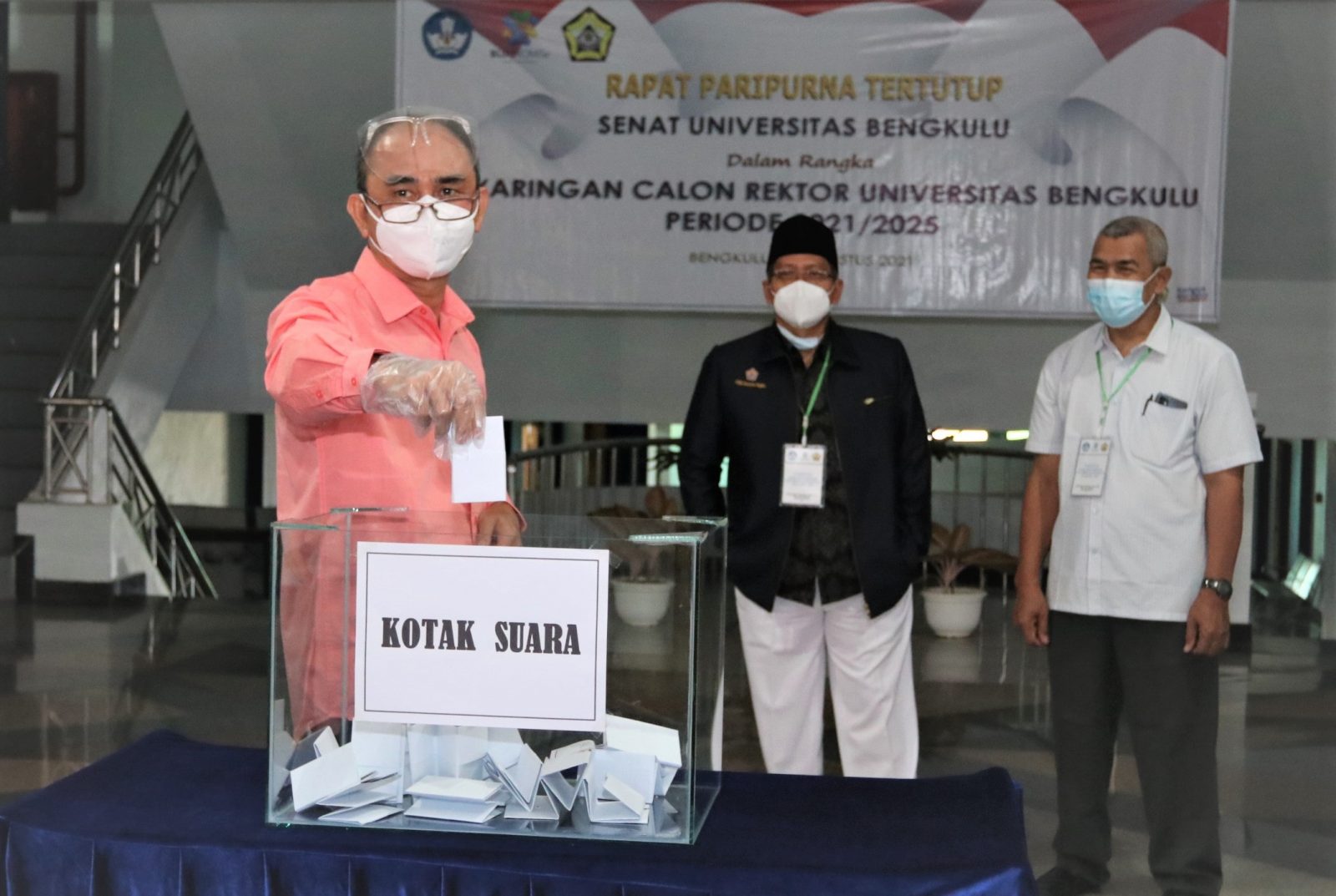 Senat UNIB Tetapkan 3 Calon Rektor 2021-2025 | UNIVERSITAS BENGKULU