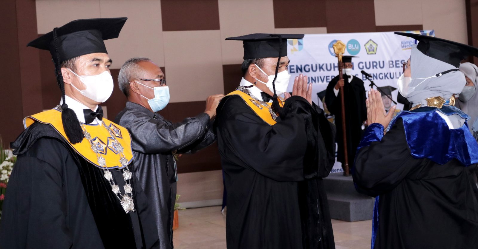 Lima Dosen UNIB Dikukuhkan Jadi Profesor | UNIVERSITAS BENGKULU