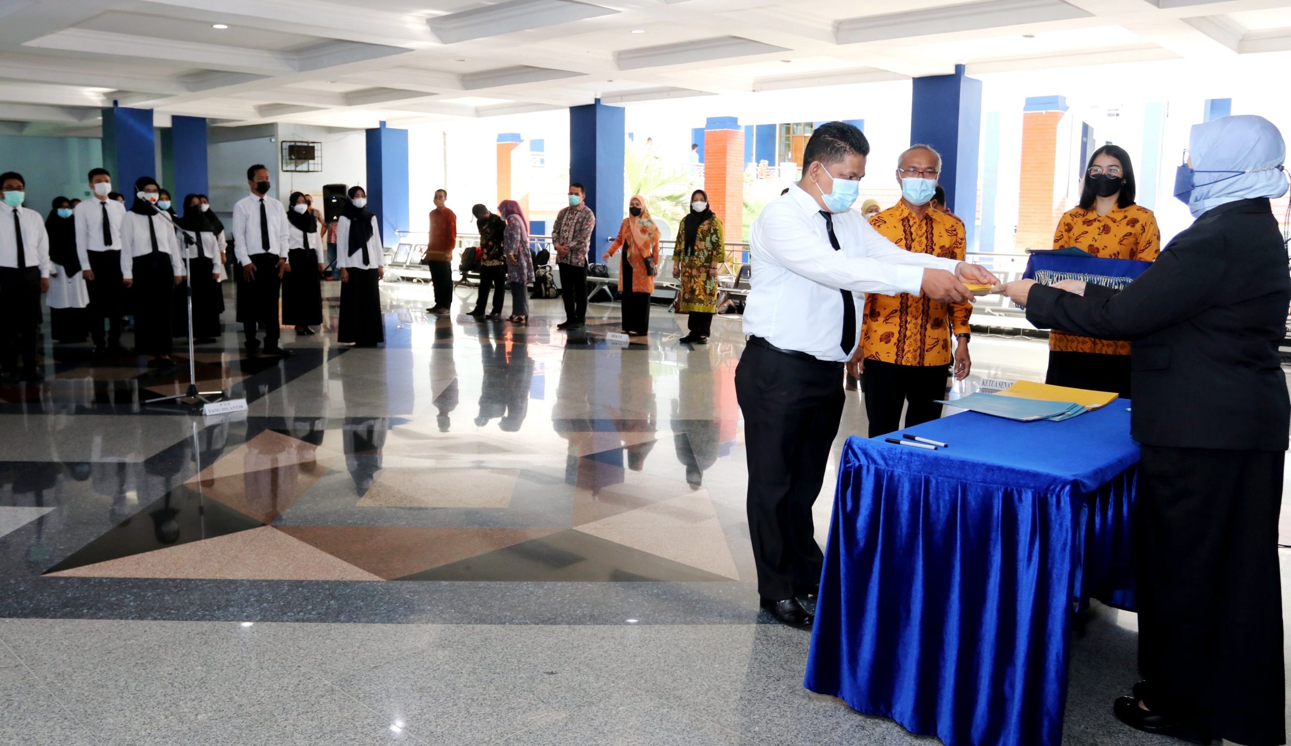 Rektor Minta Dosen Baru Semangat Wujudkan UNIB Unggul | UNIVERSITAS ...