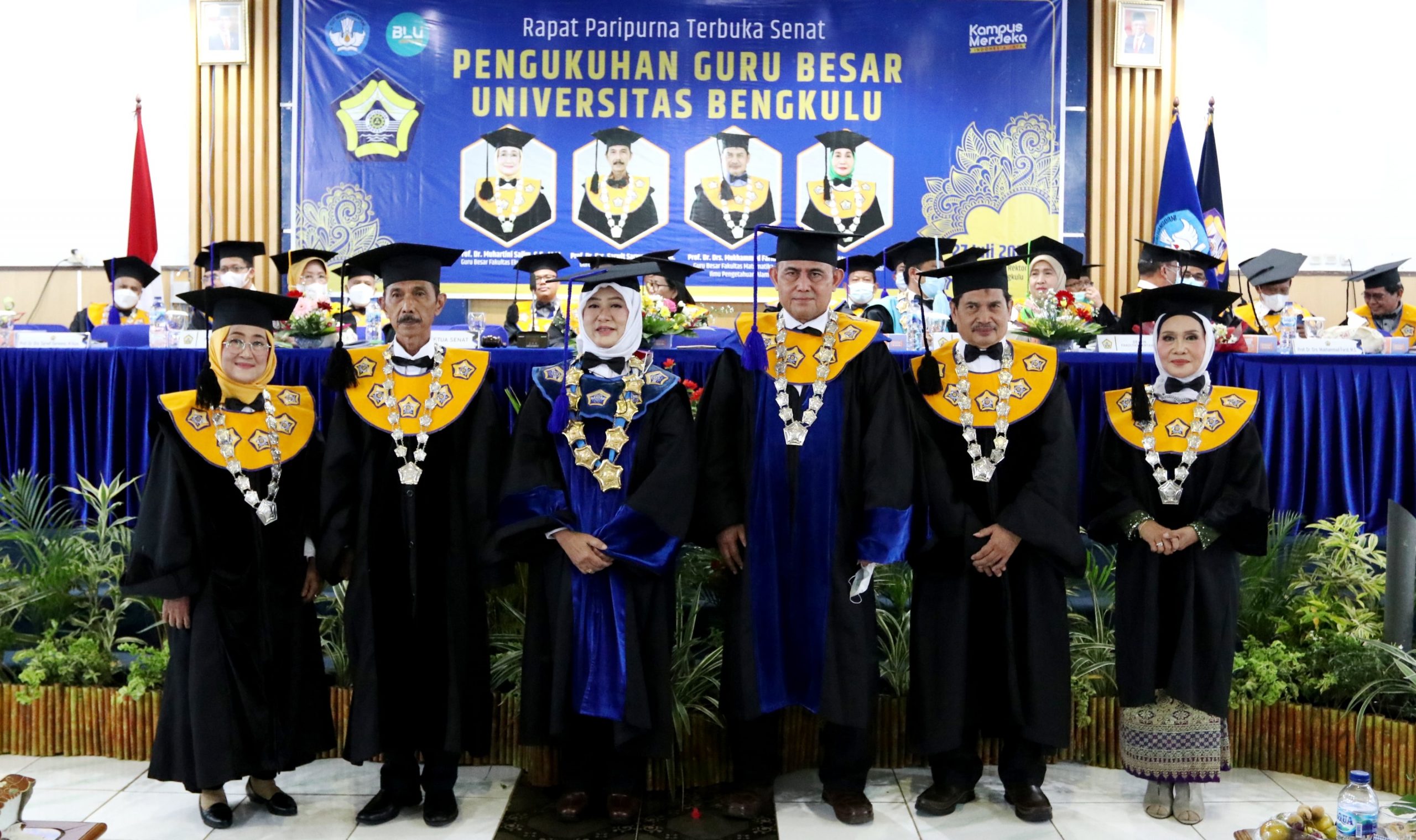 UNIB Tambah 4 Profesor | UNIVERSITAS BENGKULU