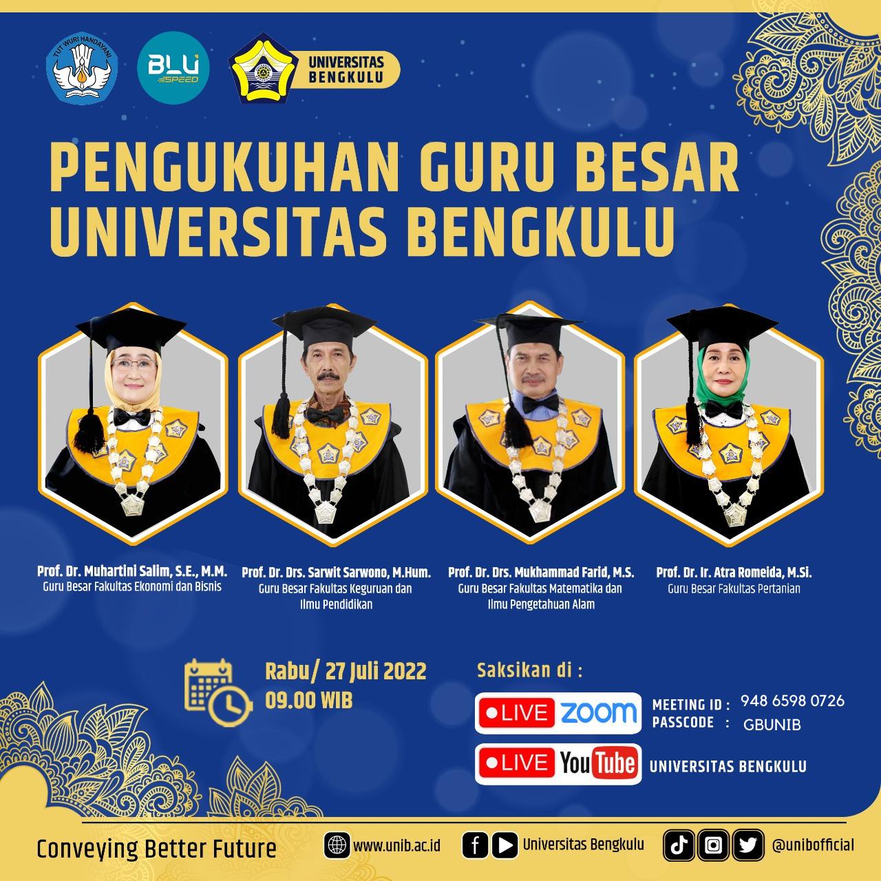 Beranda | UNIVERSITAS BENGKULU