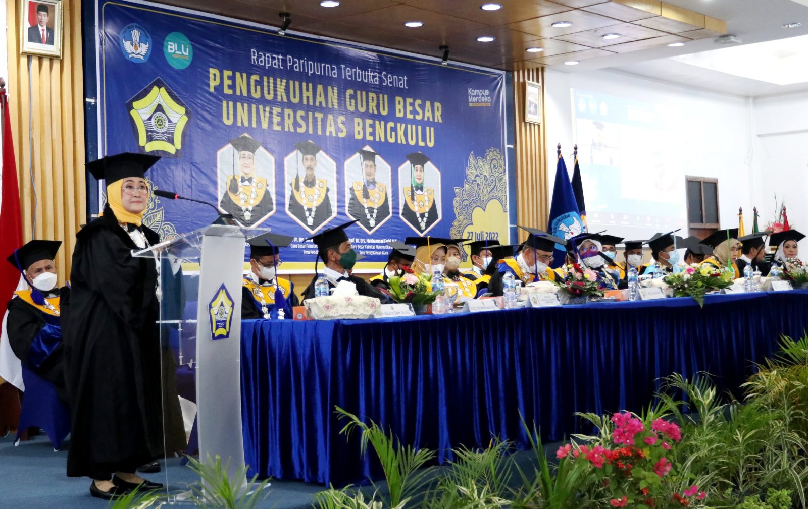 UNIB Tambah 4 Profesor | UNIVERSITAS BENGKULU