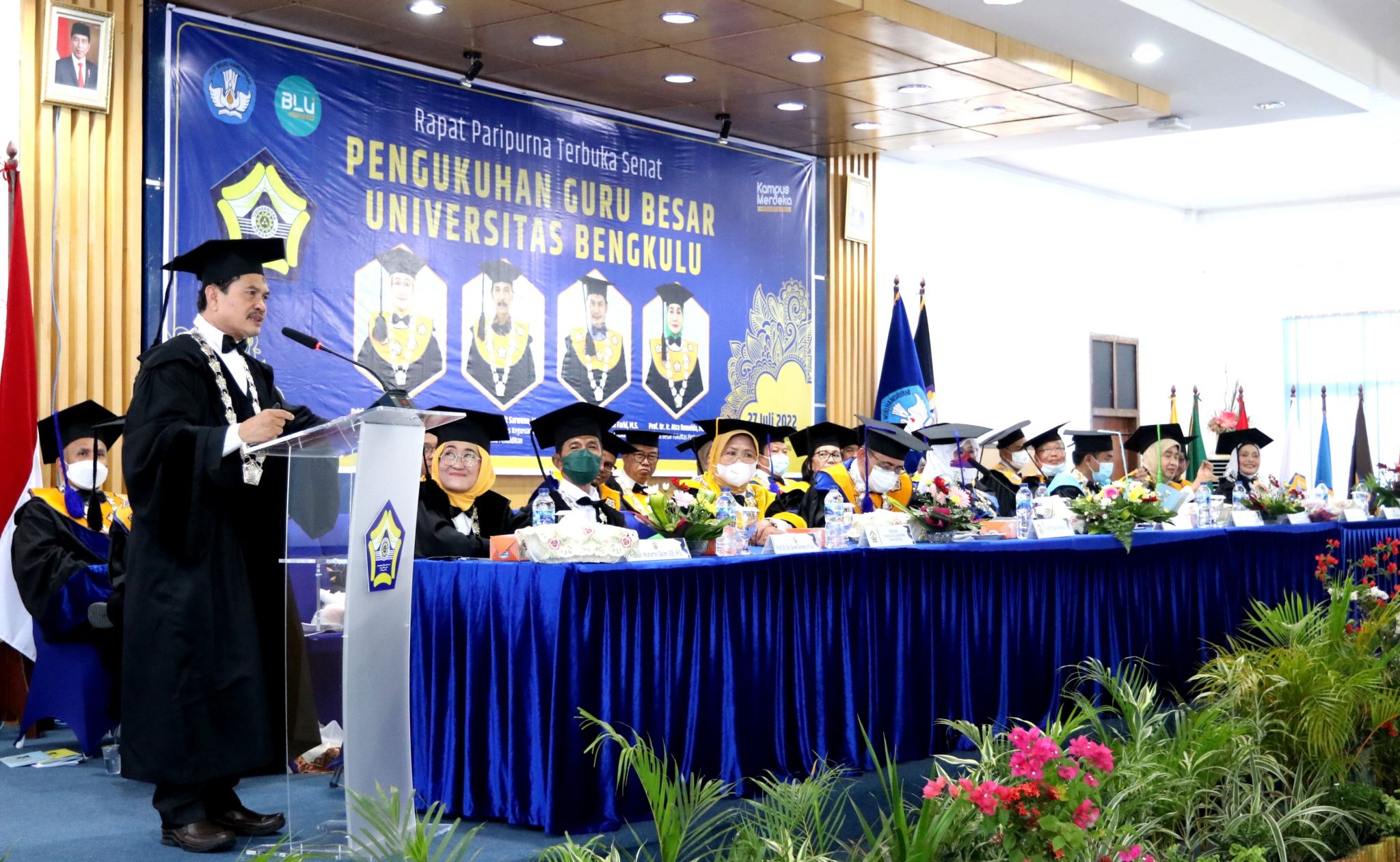 UNIB Tambah 4 Profesor | UNIVERSITAS BENGKULU