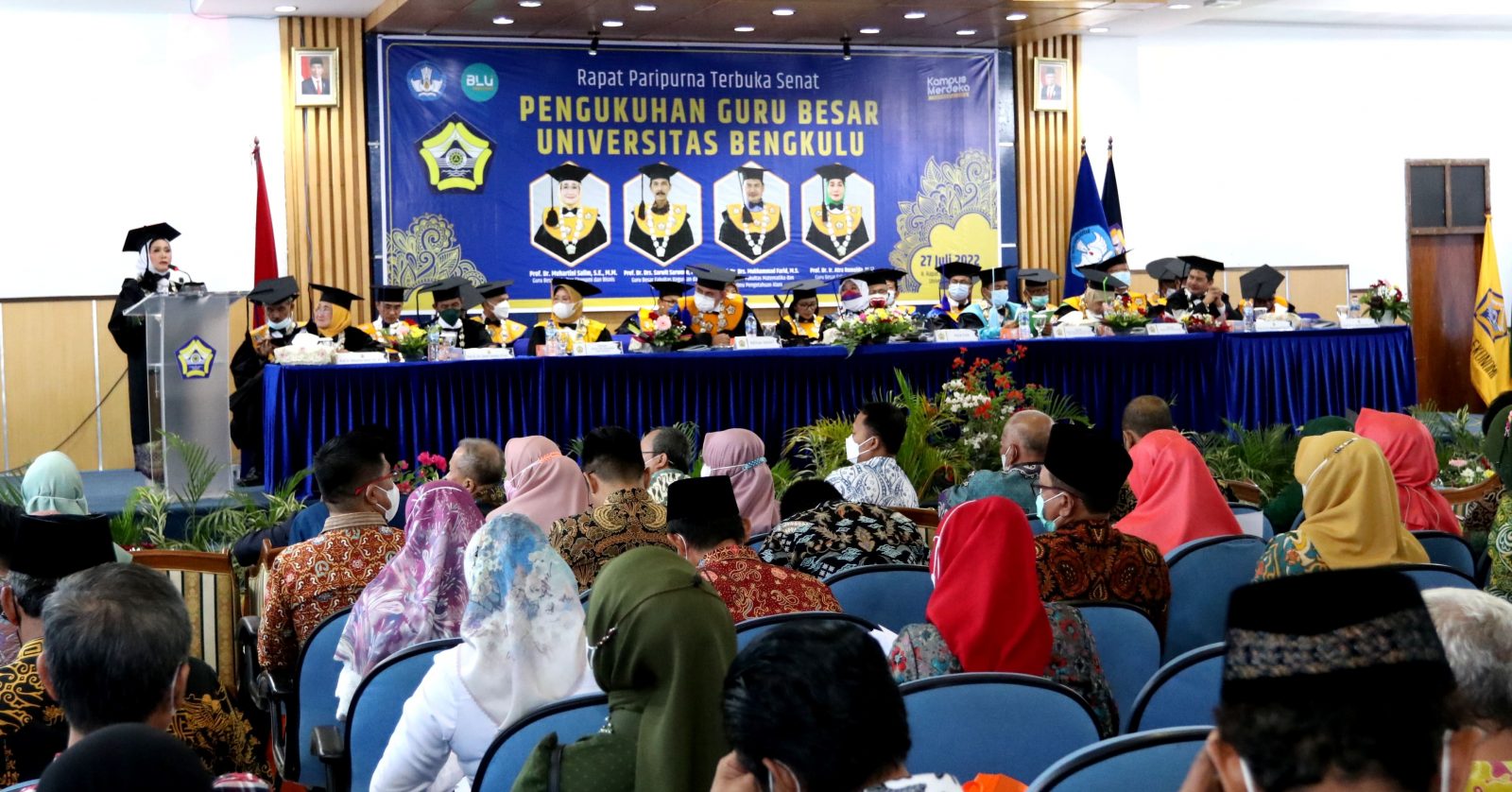 UNIB Tambah 4 Profesor | UNIVERSITAS BENGKULU