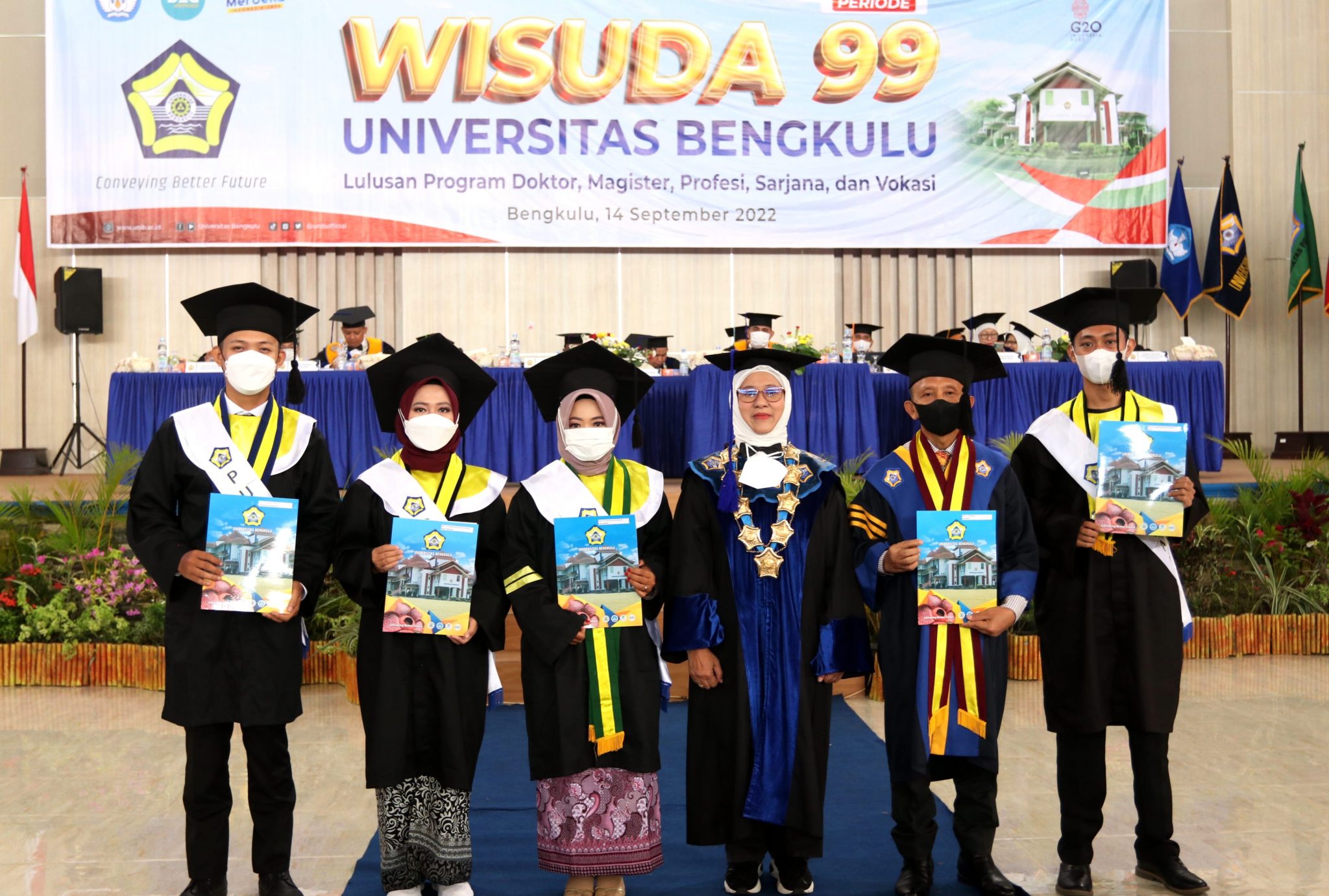 Wisuda Ke-99, UNIB Tambah 1243 Lulusan | UNIVERSITAS BENGKULU