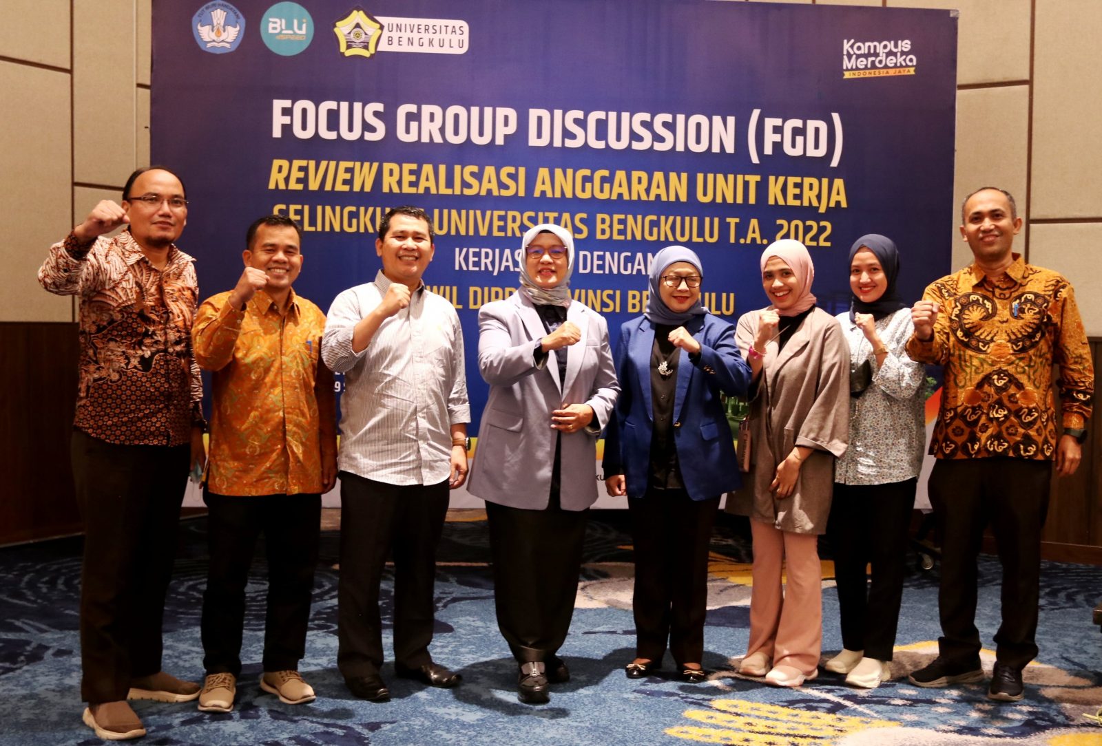 UNIB Gelar FGD Review Realisasi Anggaran 2022 | UNIVERSITAS BENGKULU
