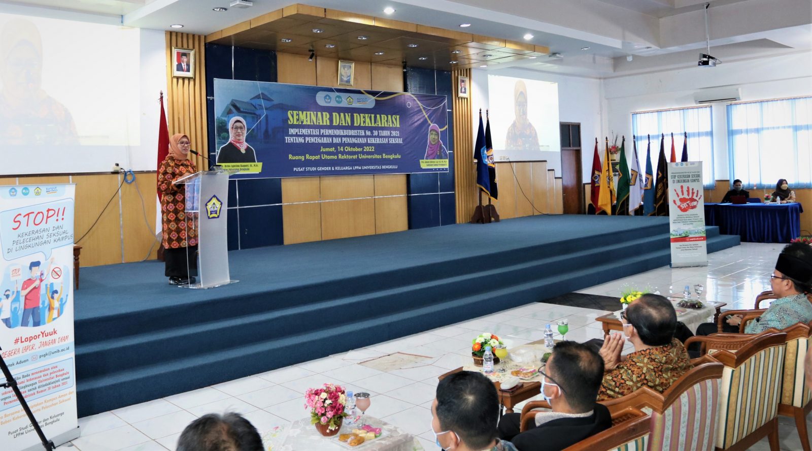 Deklarasi UNIB Kampus Aman dan Bebas dari Kekerasan Seksual | UNIVERSITAS BENGKULU