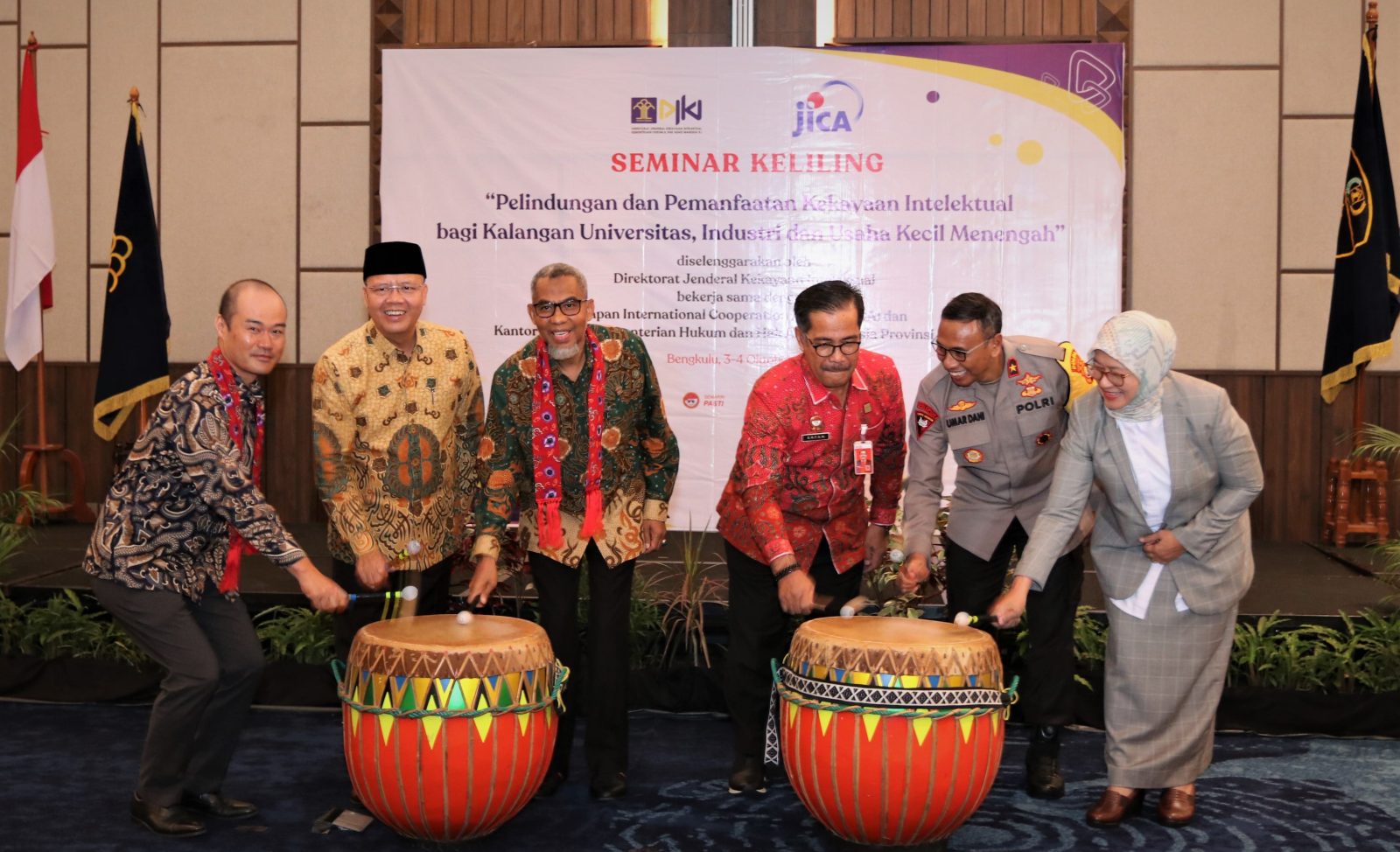 Kerjasama DJKI dan UNIB, Tingkatkan Penelitian Berorientasi Capaian HKI ...