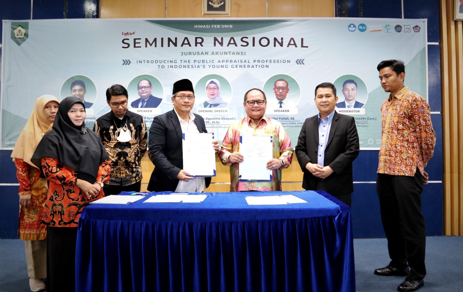 HIMASI FEB UNIB Gelar Seminar Tentang Profesi Penilai Publik ...