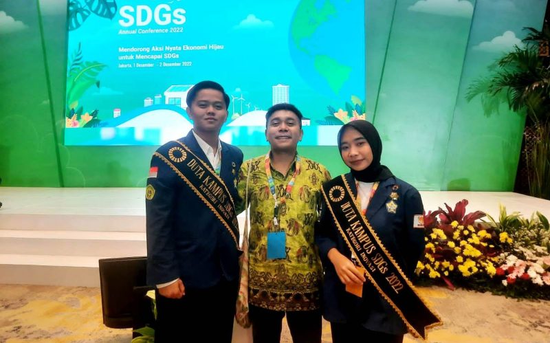 Mahasiswa UNIB Juara I Duta Kampus SDGs Kementerian PPN/Bappenas | UNIVERSITAS BENGKULU