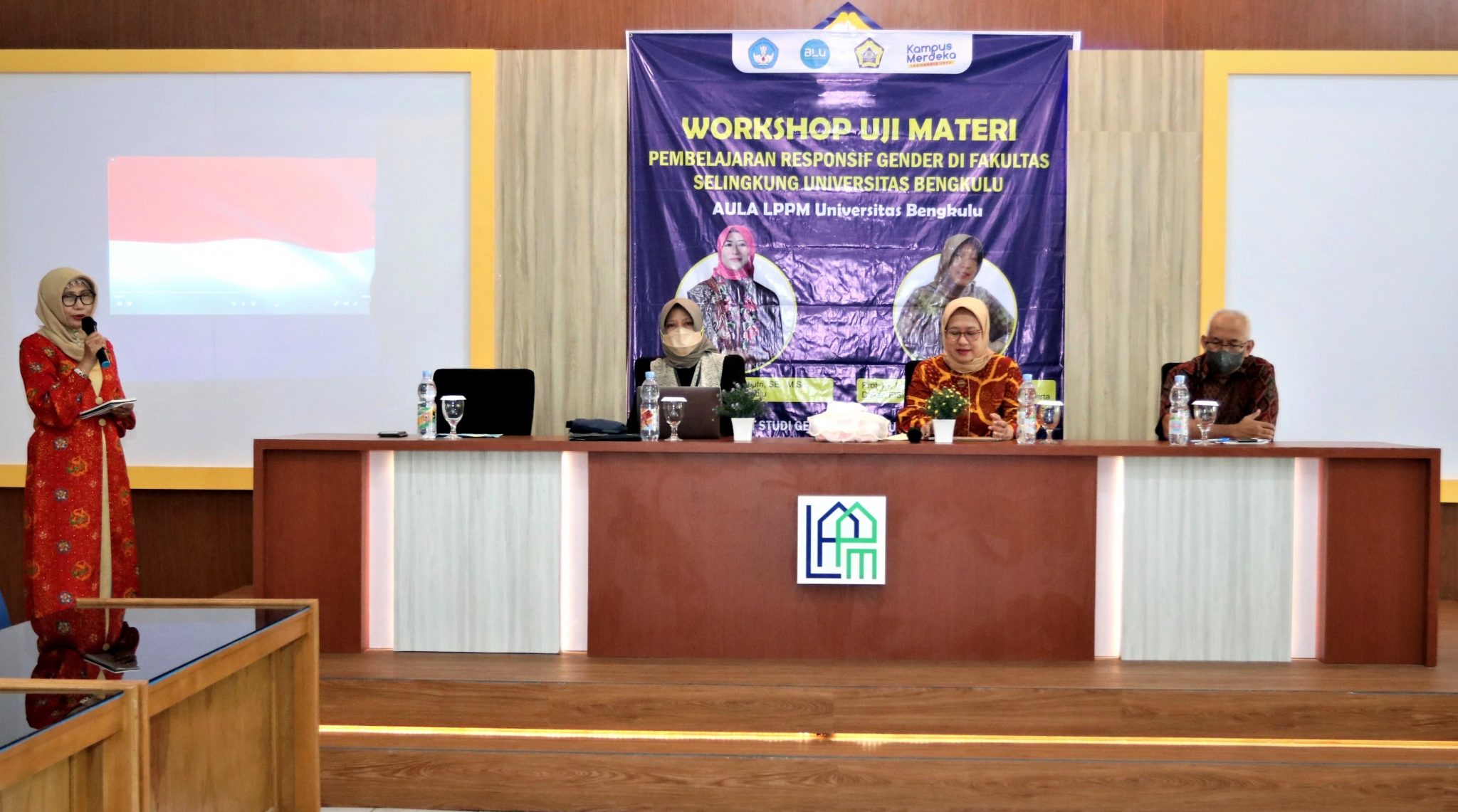 PSGK LPPM UNIB Gelar Workshop Uji Materi Pembelajaran Berwawasan Gender ...