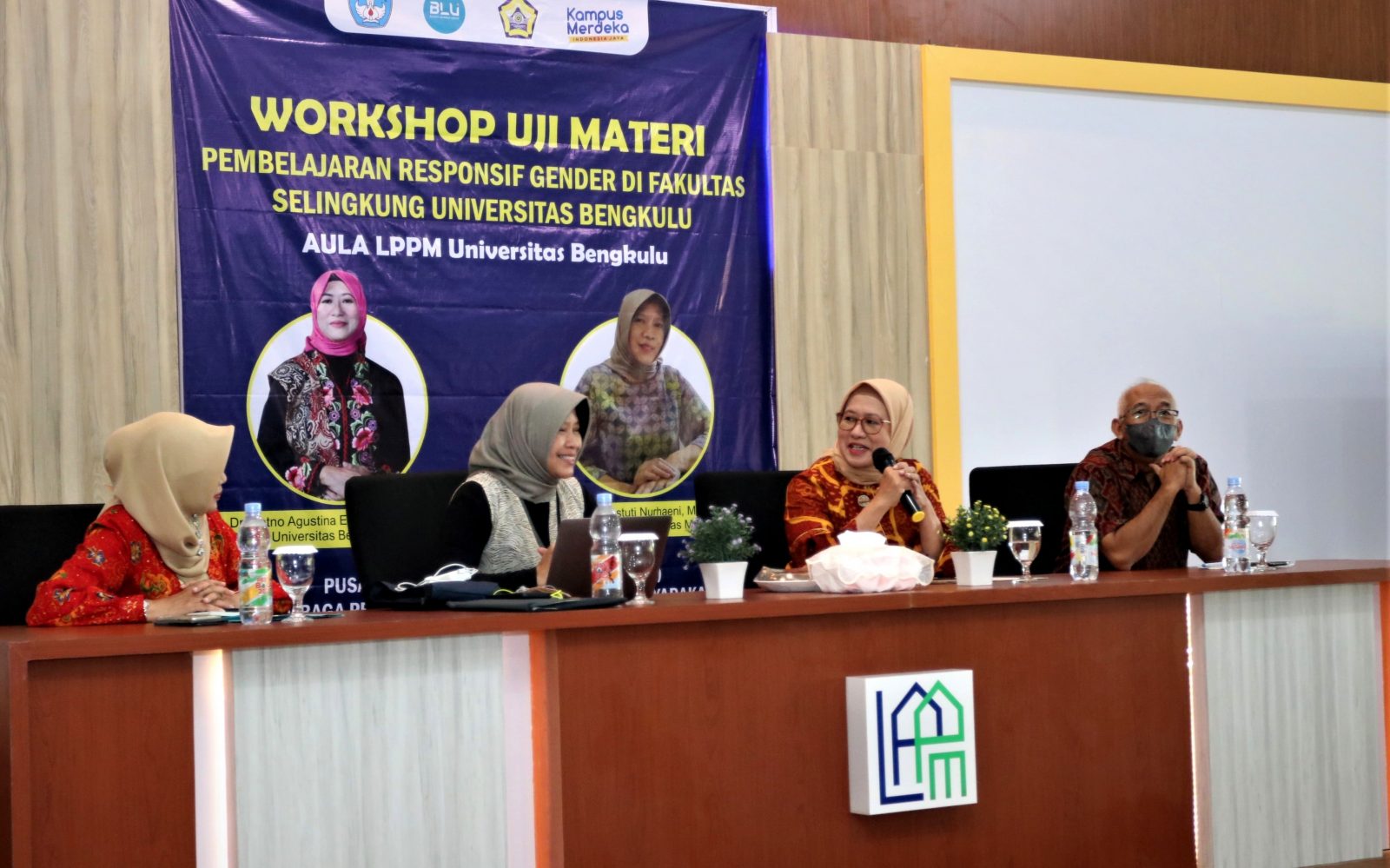 PSGK LPPM UNIB Gelar Workshop Uji Materi Pembelajaran Berwawasan Gender ...