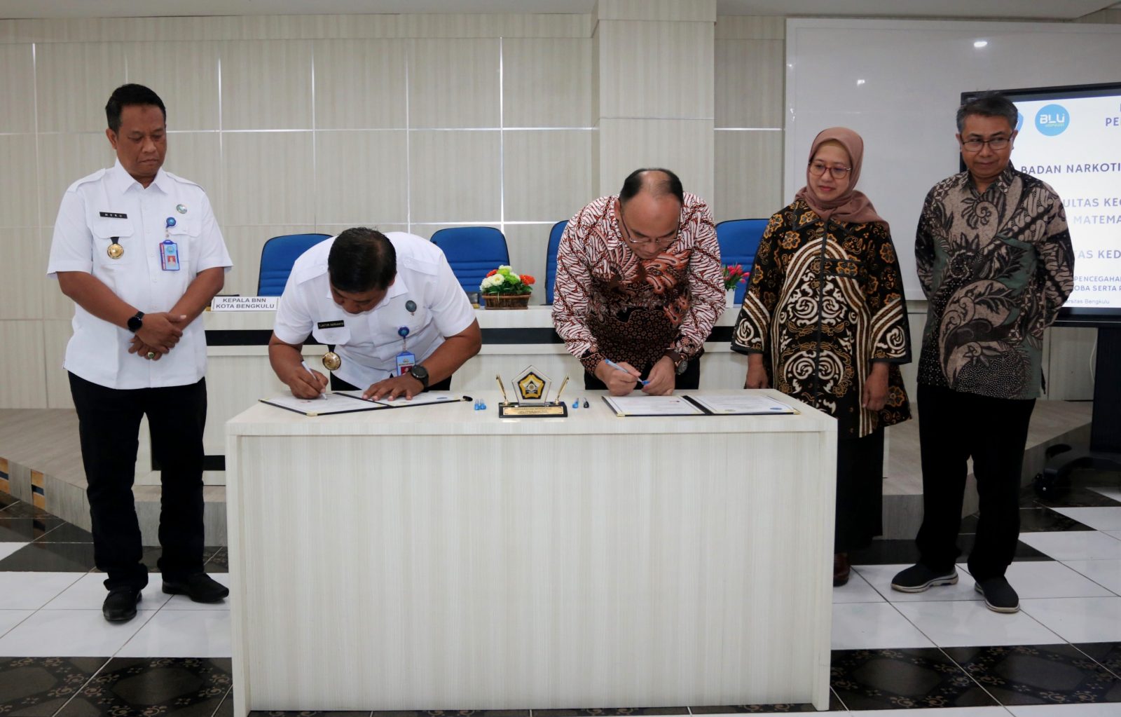 BNN Teken Perjanjian Kerjasama dengan UNIB Wujudkan Bengkulu BERSINAR | UNIVERSITAS BENGKULU