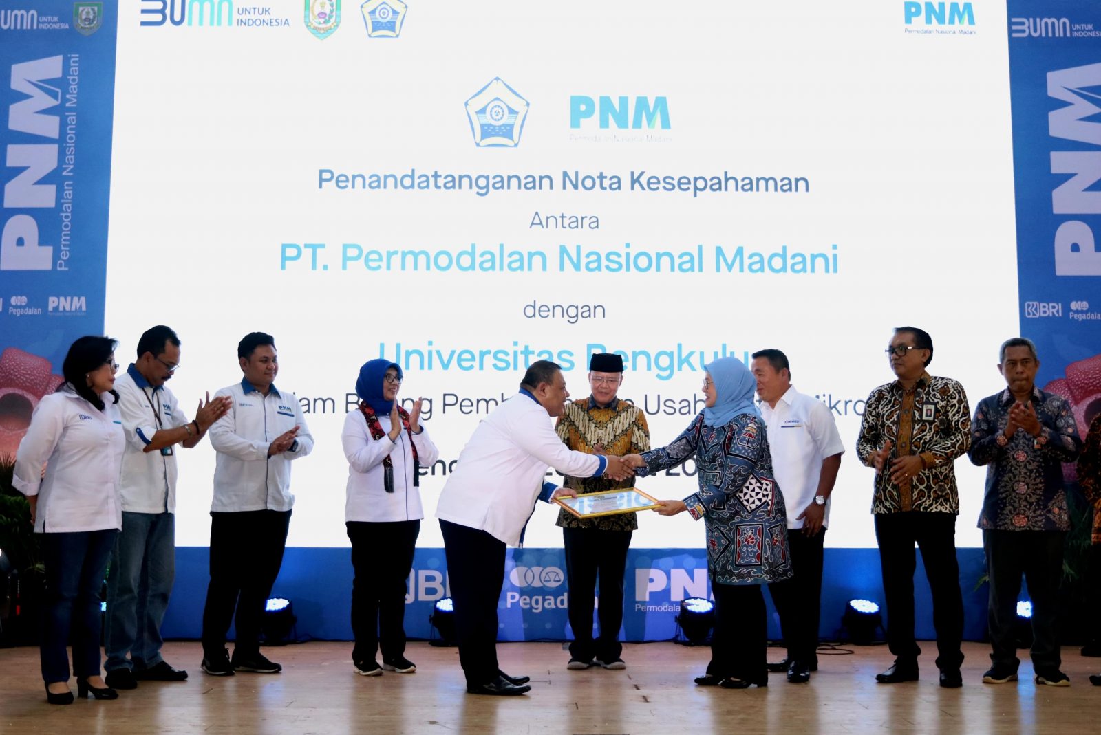 PT PNM Jalin Kerjasama dengan UNIB di Acara PKU Akbar | UNIVERSITAS ...