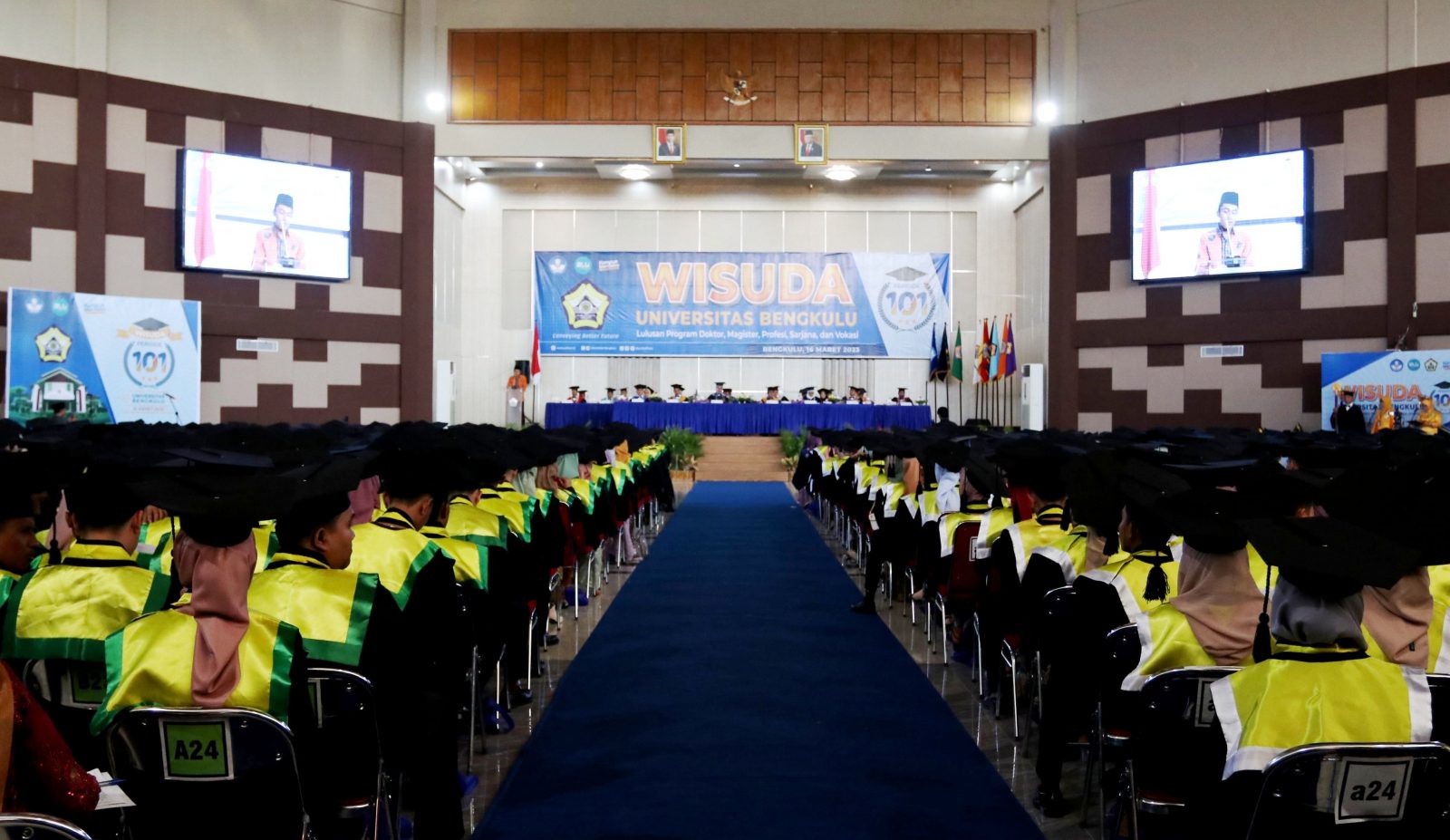 Wisuda Ke-101, UNIB Tambah 864 Lulusan | UNIVERSITAS BENGKULU