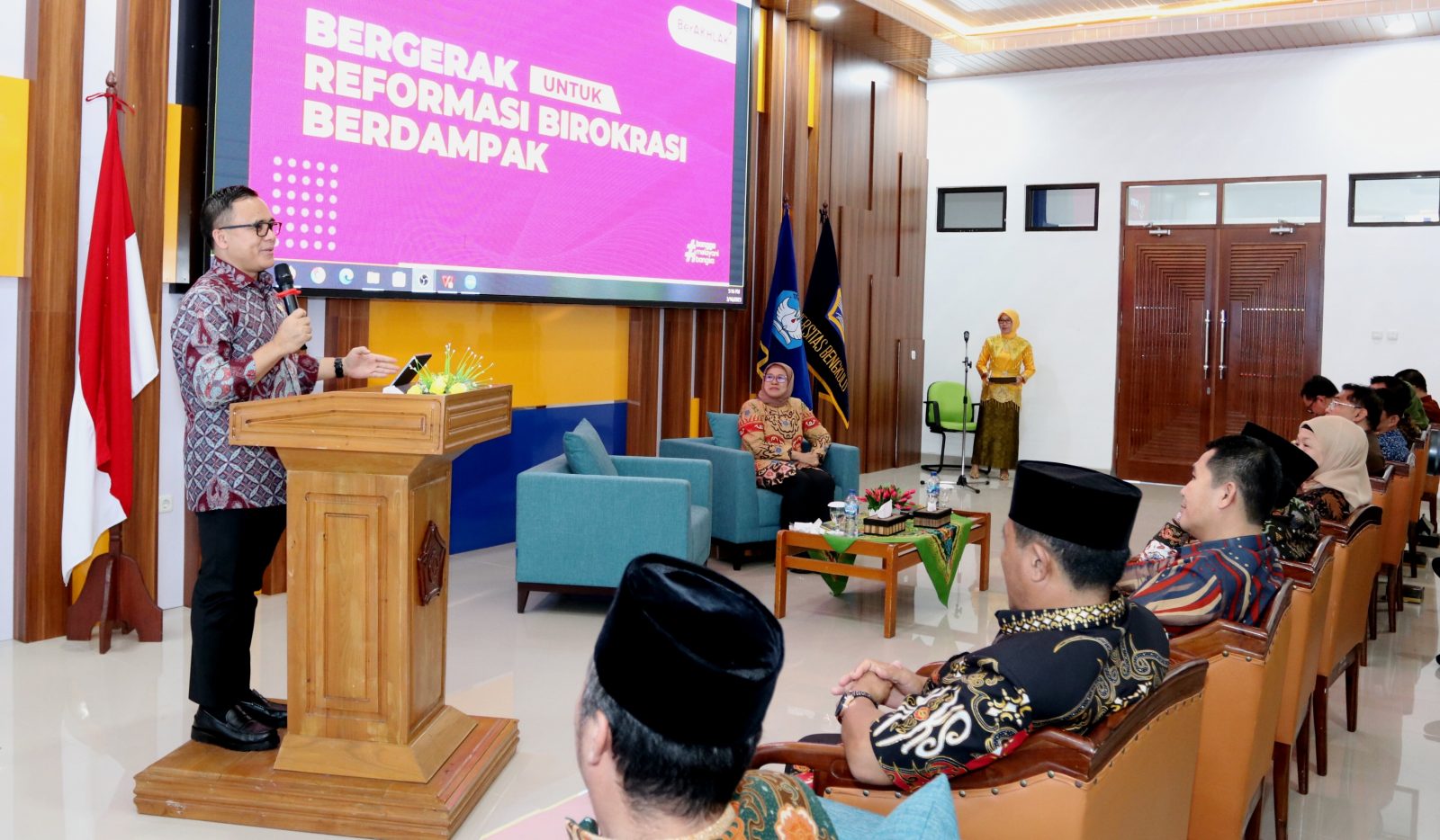 Menteri PAN-RB Ke UNIB : “Bergerak untuk Reformasi Birokrasi Berdampak ...