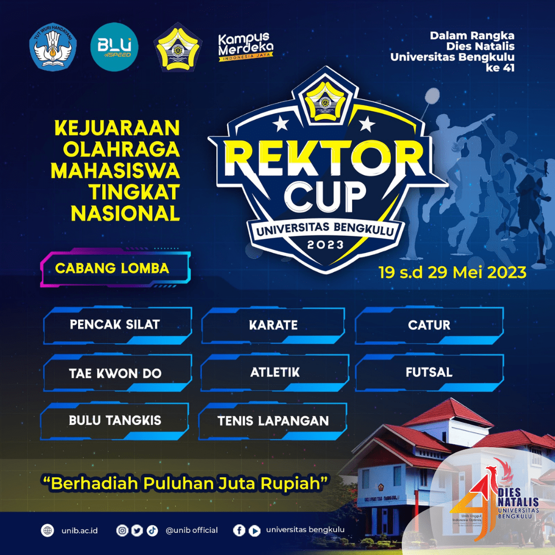 REKTOR CUP UNIB 2023 | UNIVERSITAS BENGKULU