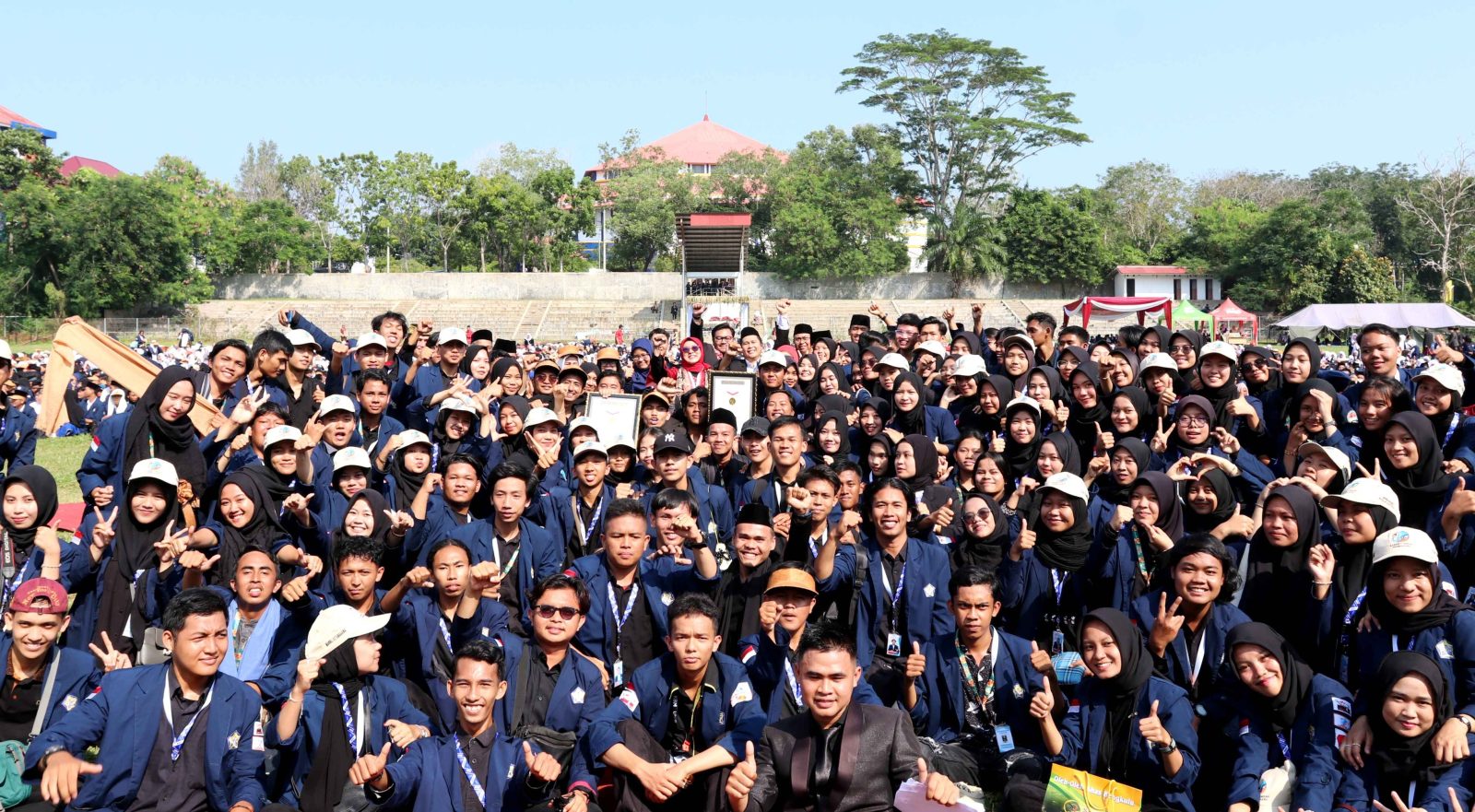 Lagi, PKK MABA UNIB Cetak 2 Rekor MURI | UNIVERSITAS BENGKULU