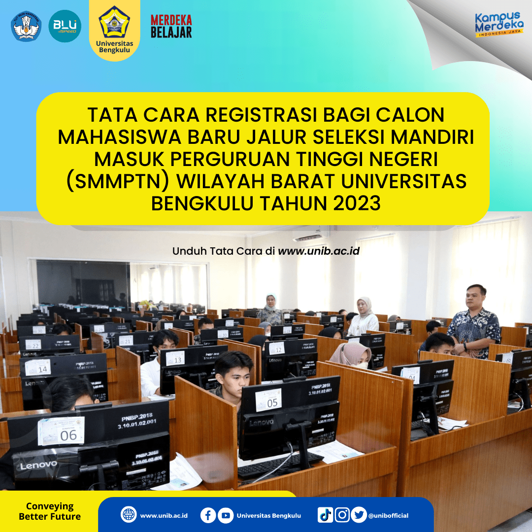 TATA CARA REGISTRASI BAGI CALON MAHASISWA BARU JALUR SELEKSI MANDIRI MASUK PERGURUAN TINGGI ...