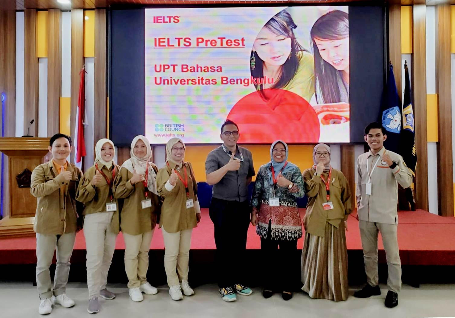 Kerjasama dengan British Council, UPT Bahasa UNIB Sukses Melaksanakan ...