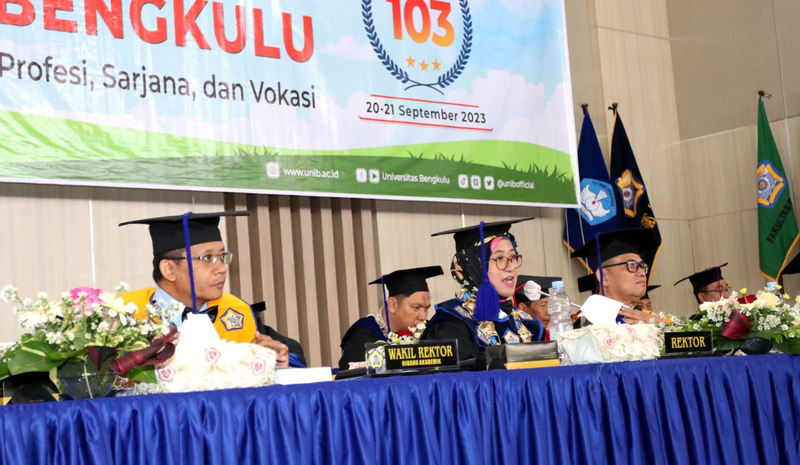 Wisuda Ke-103, UNIB Tambah 1.736 Lulusan | UNIVERSITAS BENGKULU
