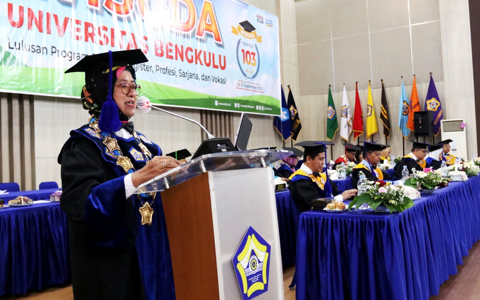 Rektor Berpesan : Wisudawan UNIB Agar Tetap Berpegang Pada 5 Nilai Ini ...