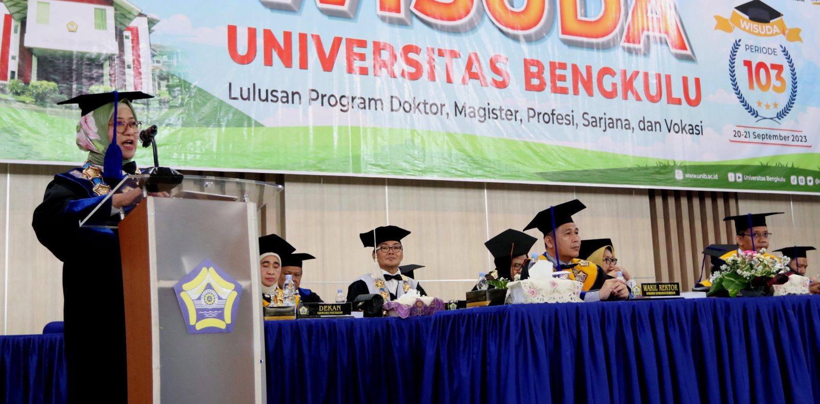 Rektor Berpesan : Wisudawan UNIB Agar Tetap Berpegang Pada 5 Nilai Ini ...