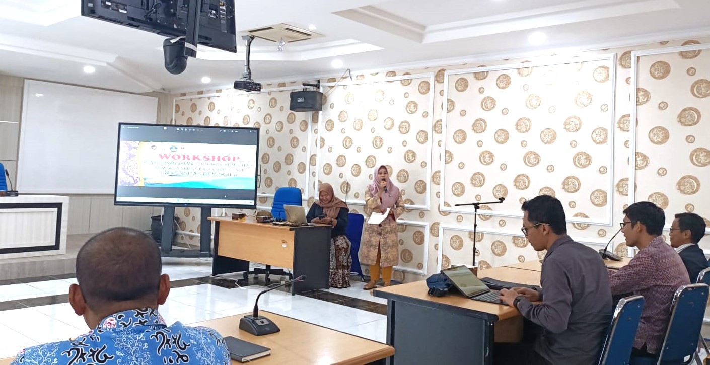 LSP UNIB Gelar Workshop Penyusunan Skema Sertifikasi Kompetensi | UNIVERSITAS BENGKULU