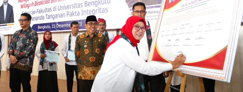 UNIB Canangkan Pembangunan Zona Integritas Seluruh Fakultas ...