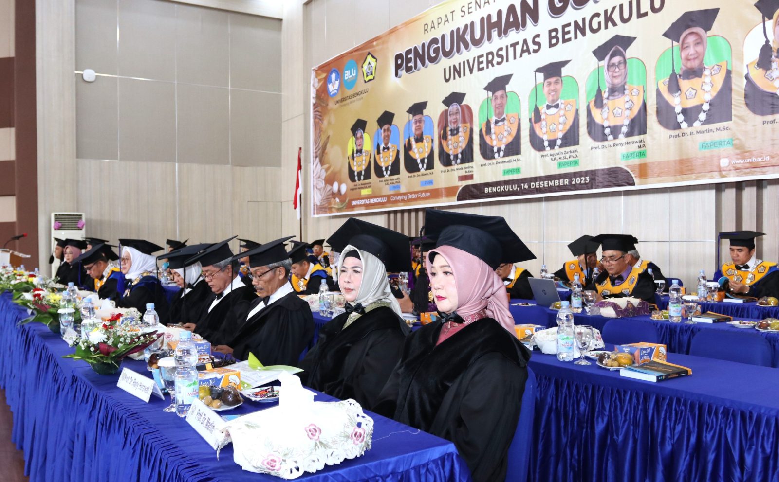 UNIB Tambah 10 Guru Besar, Dikukuhkan Serentak Oleh Rektor | UNIVERSITAS BENGKULU