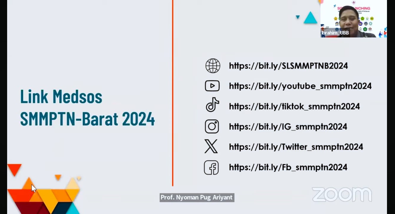BKS-PTN Barat Gelar Soft Launching SMMPTN, Pendaftaran Mulai 4 Mei 2024 ...