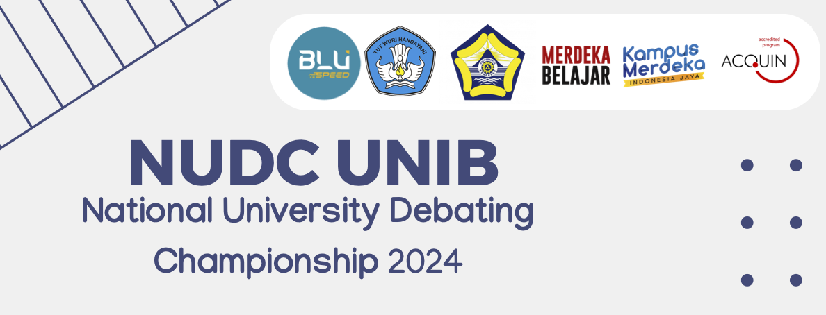 National University Debating Championship (NUDC) Universitas Bengkulu 2024 | UNIVERSITAS BENGKULU