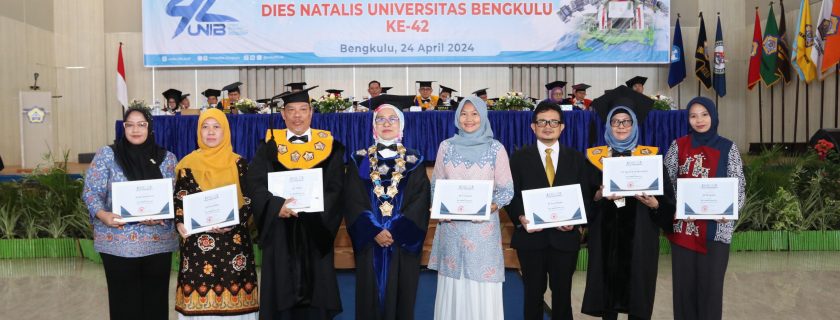 Ini Peraih Rektor Award 2024 pada Puncak Dies Natalis Unib Ke-42 ...