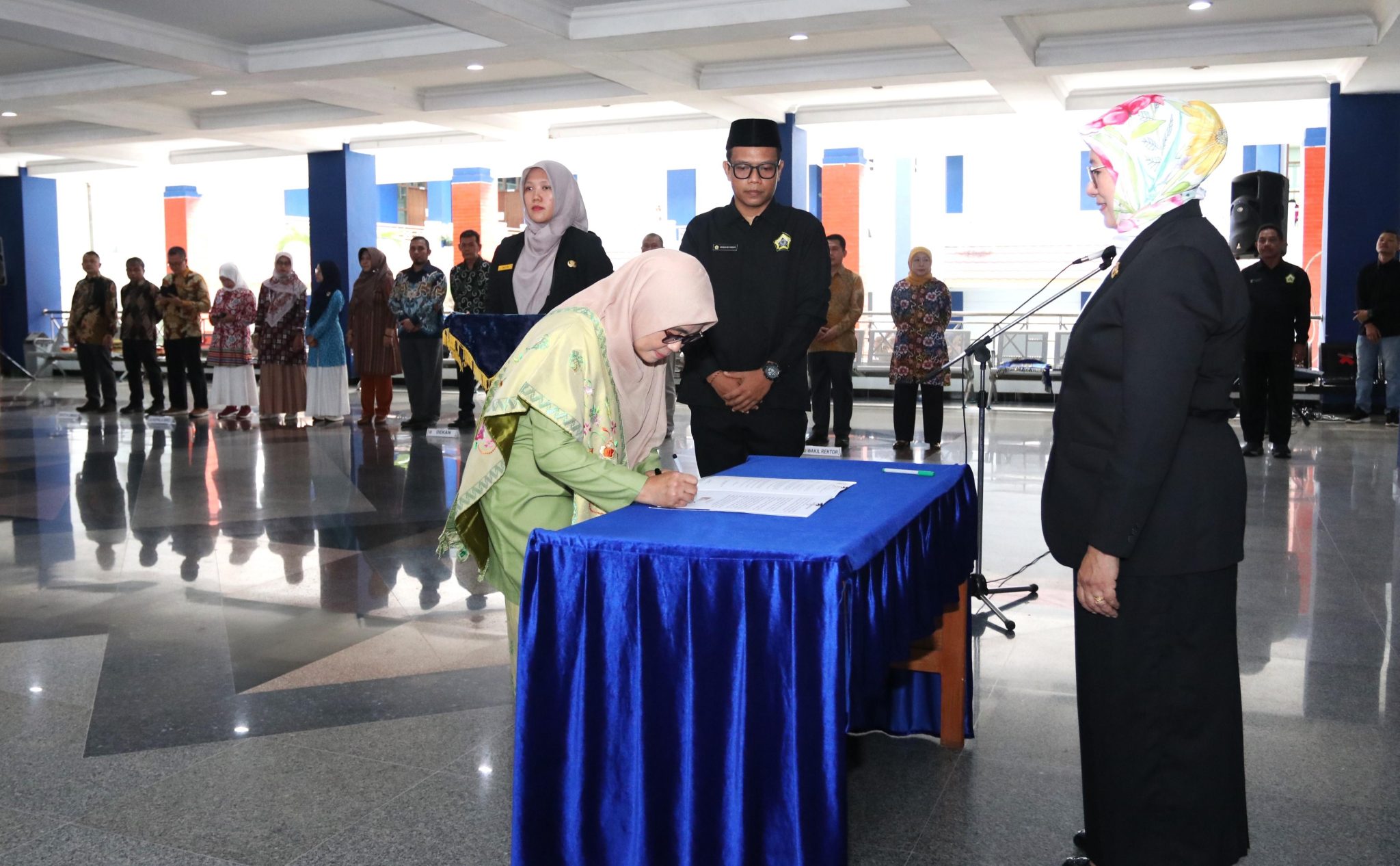 Rektor Lantik Dekan FKIP dan Dekan FMIPA Periode 2024-2028 ...