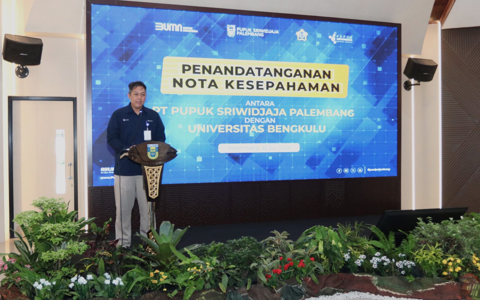 Teken MoU dengan PT. Pusri untuk Meningkatkan Kolaborasi PT-DUDI ...