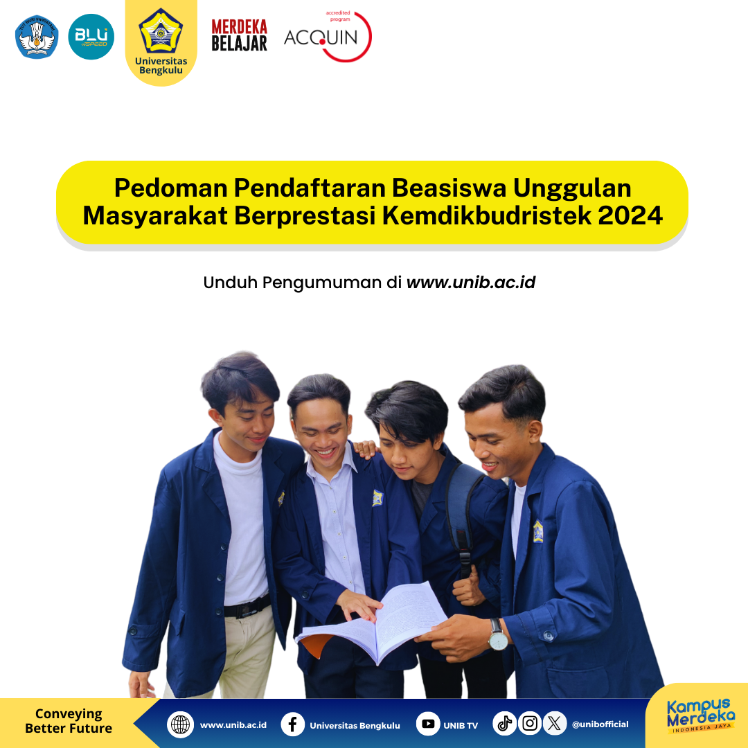 Pedoman Pendaftaran Beasiswa Unggulan Masyarakat Berprestasi Kemdikbudristek 2024 | UNIVERSITAS ...