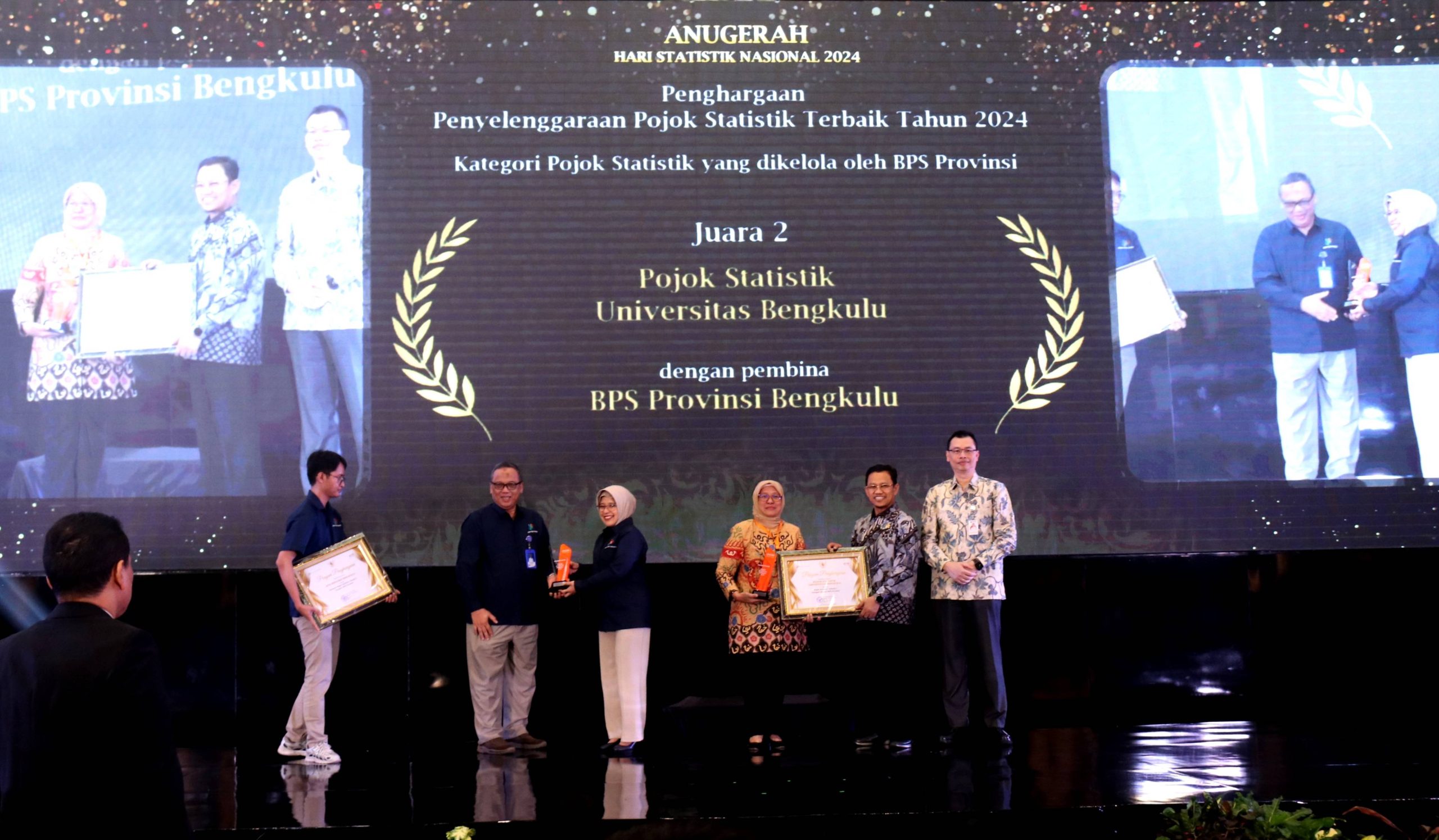 Pojok Statistik Unib Raih Juara 2 Nasional | UNIVERSITAS BENGKULU