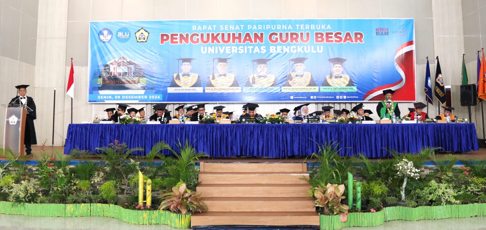 Unib Kukuhkan 5 Guru Besar Baru, Ini Profil Singkat dan Orasi Ilmiahnya ...