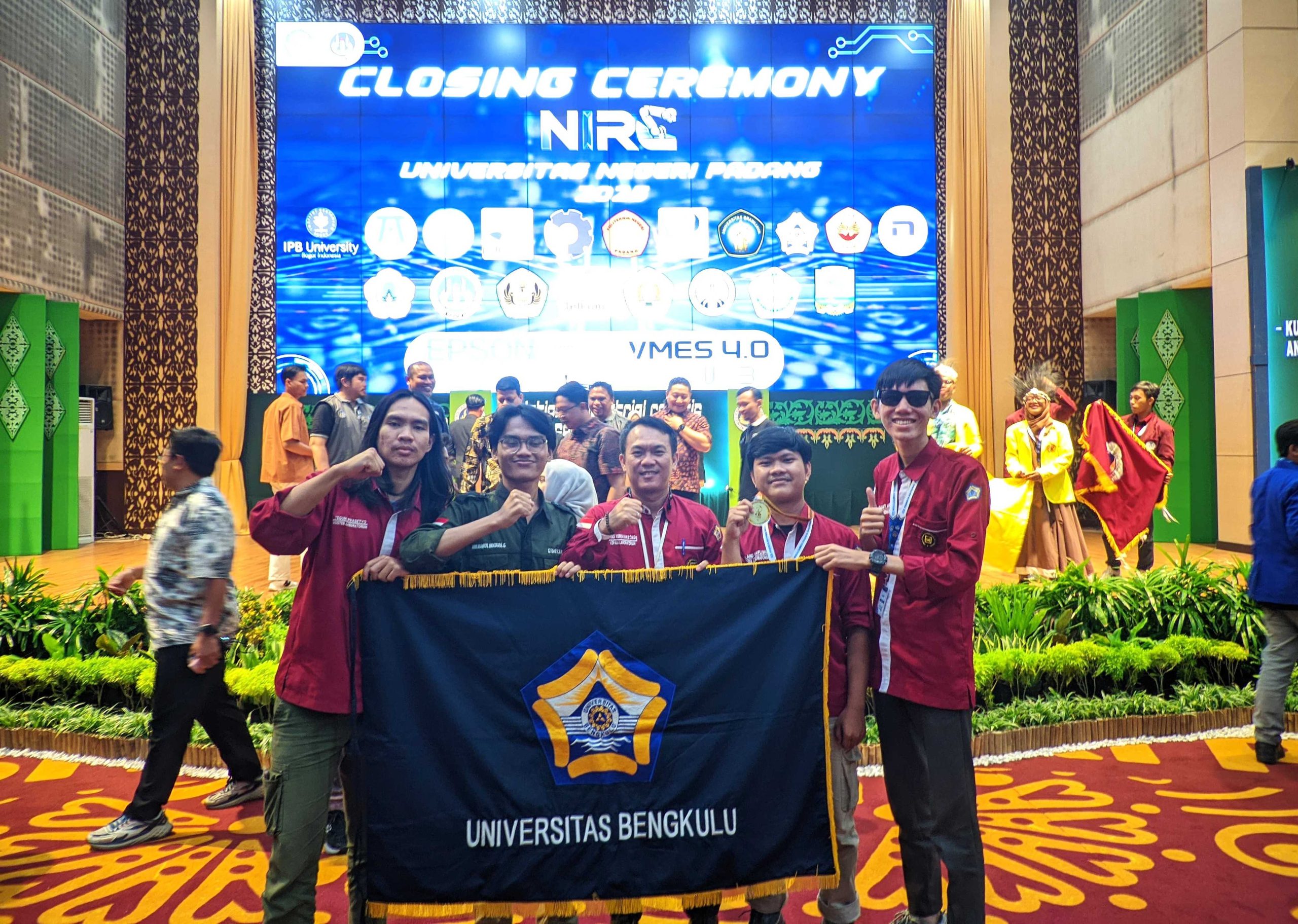 Mahasiswa FT Unib Sabet Juara I di Kontes Robotik Industri Nasional ...