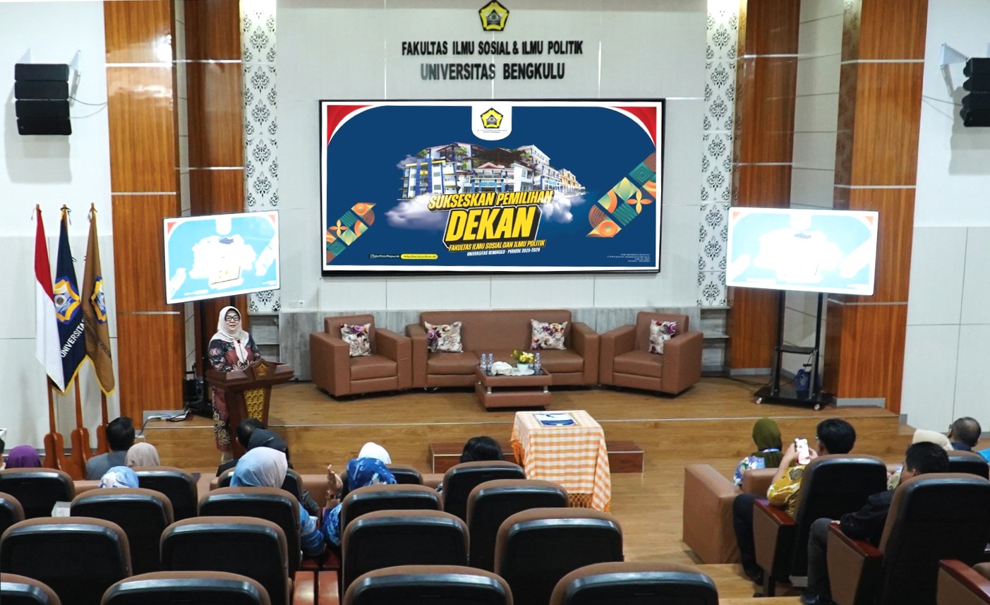 Dua Calon Dekan FISIP Unib Paparkan Visi Misi dan Teken Fakta ...